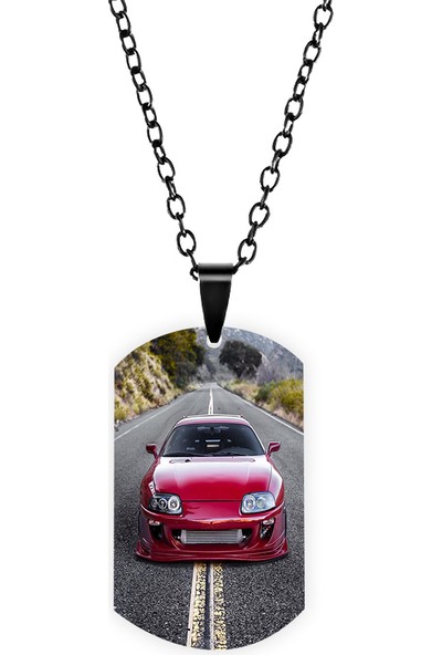 Rowalsi Supra Baskılı Siyah Künye TYT584