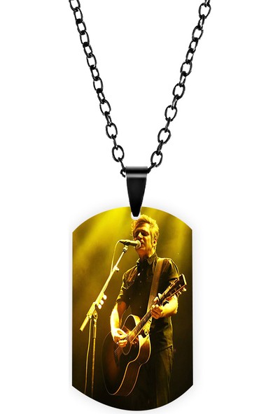 Rowalsi Teoman Baskılı Siyah Künye TYT820 Rowalsi Teoman Baskılı Siyah Künye TYT820