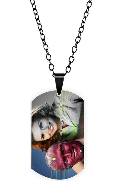 Rowalsi Scarlet With Baskılı Siyah Künye TYT1365