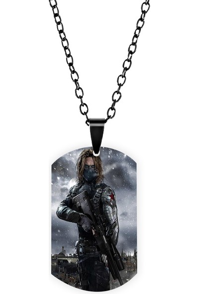 Rowalsi Kış Askeri Baskılı Siyah Künye TYT1067 Rowalsi Kış Askeri Baskılı Siyah Künye TYT1067