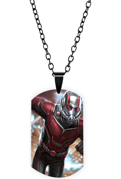 Rowalsi Antman Baskılı Siyah Künye TYT835