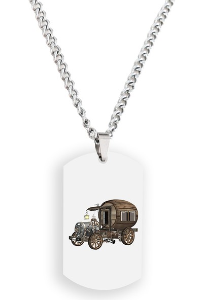 Rowalsi Eski Araç Baskılı Künye/kolye YTKTRD316