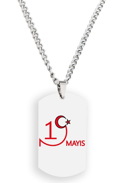 Rowalsi 19 Mayıs Baskılı Künye/kolye YTKTRD561