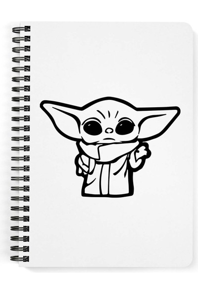 Astak Yoda Baskılı Ahşap Kapaklı Defter 15X20 cm DFT6528 Astak Yoda Baskılı Ahşap Kapaklı Defter 15X20 cm DFT6528