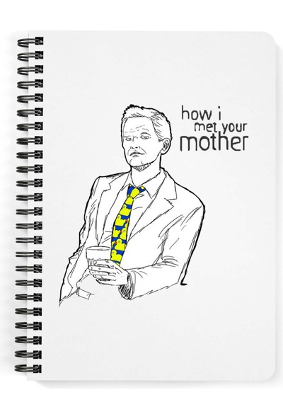 Astak How I Met Your Mother Baskılı Ahşap Kapaklı Defter 15X20 cm DFT6693 Astak How I Met Your Mother Baskılı Ahşap Kapaklı Defter 15X20 cm DFT6693