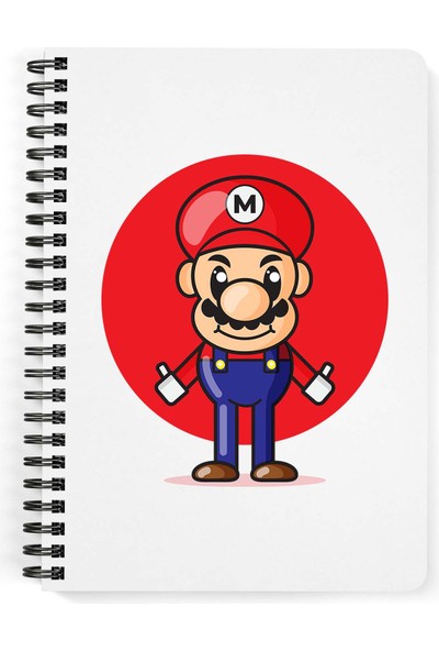 Astak Super Mario Baskılı Ahşap Kapaklı Defter 15X20 cm DFT1791 Astak Super Mario Baskılı Ahşap Kapaklı Defter 15X20 cm DFT1791