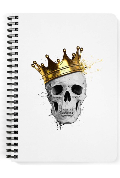 Astak Kuru Kafa Baskılı Ahşap Kapaklı Defter 15X20 cm DFT6351