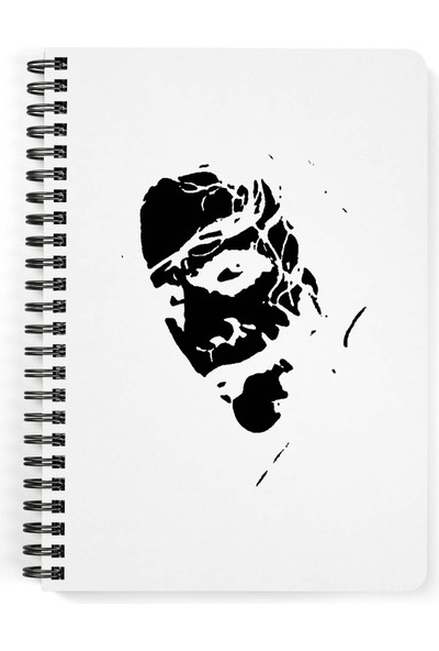 Astak Joker Baskılı Ahşap Kapaklı Defter 15X20 cm DFT6012