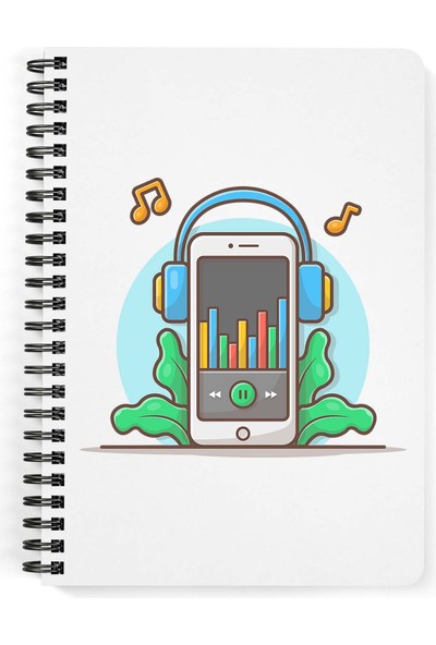 Astak Ekolazyer Baskılı Ahşap Kapaklı Defter 15X20 cm DFT1638