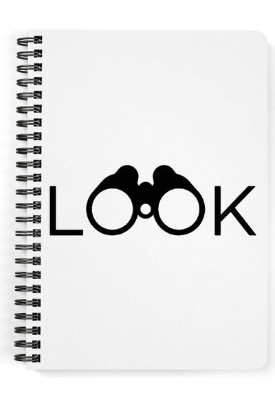 Astak Look Baskılı Ahşap Kapaklı Defter 15X20 cm DFT6112