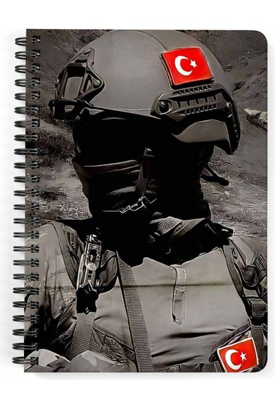 Astak Polis Özel Harekat Baskılı Ahşap Kapaklı Defter 15X20 cm DFT3788 Astak Polis Özel Harekat Baskılı Ahşap Kapaklı Defter 15X20 cm DFT3788