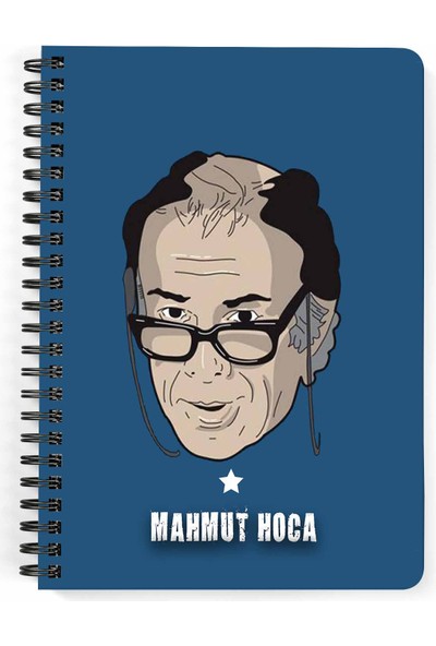 Astak Mahmut Hoca Baskılı Ahşap Kapaklı Defter 15X20 cm DFT4949 Astak Mahmut Hoca Baskılı Ahşap Kapaklı Defter 15X20 cm DFT4949