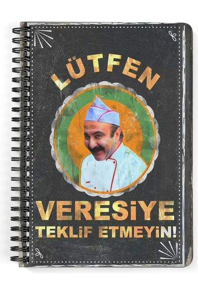 Astak Erdal Bakkal Baskılı Ahşap Kapaklı Defter 15X20 cm DFT2445 Astak Erdal Bakkal Baskılı Ahşap Kapaklı Defter 15X20 cm DFT2445