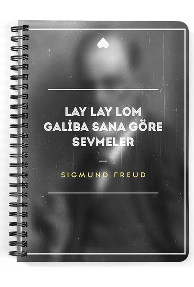 Astak Sigmund Freud Baskılı Ahşap Kapaklı Defter 15X20 cm DFT2762 Astak Sigmund Freud Baskılı Ahşap Kapaklı Defter 15X20 cm DFT2762