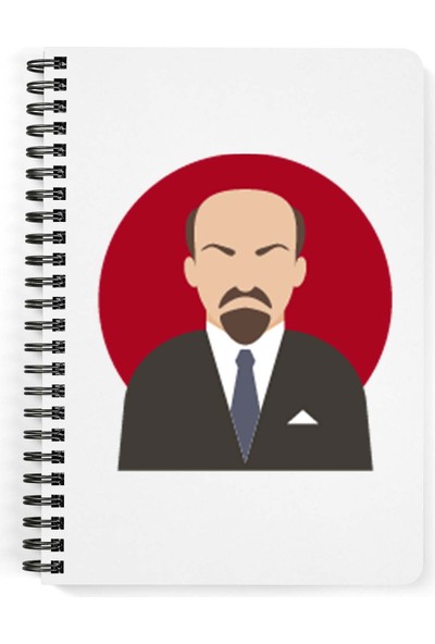 Astak Lenin Baskılı Ahşap Kapaklı Defter 15X20 cm DFT937 Astak Lenin Baskılı Ahşap Kapaklı Defter 15X20 cm DFT937
