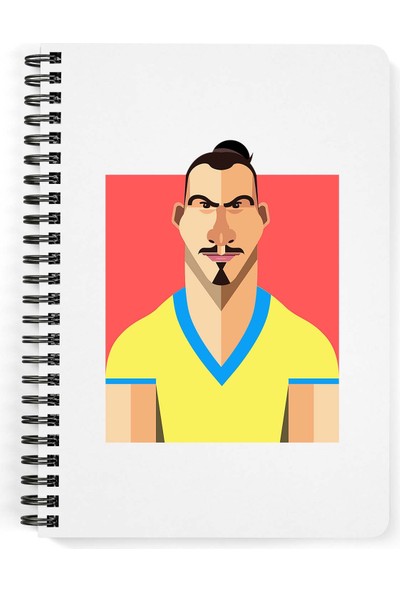 Astak Zlatan Ibrahimovic Baskılı Ahşap Kapaklı Defter 15X20 cm DFT1278 Astak Zlatan Ibrahimovic Baskılı Ahşap Kapaklı Defter 15X20 cm DFT1278