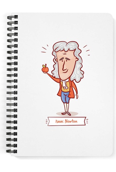 Astak Isaac Newton Baskılı Ahşap Kapaklı Defter 15X20 cm DFT894 Astak Isaac Newton Baskılı Ahşap Kapaklı Defter 15X20 cm DFT894