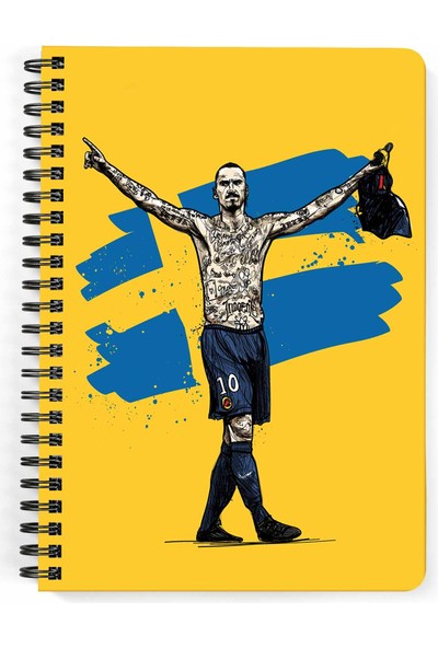 Astak Zlatan Ibrahimoviç Baskılı Ahşap Kapaklı Defter 15X20 cm DFT4588 Astak Zlatan Ibrahimoviç Baskılı Ahşap Kapaklı Defter 15X20 cm DFT4588