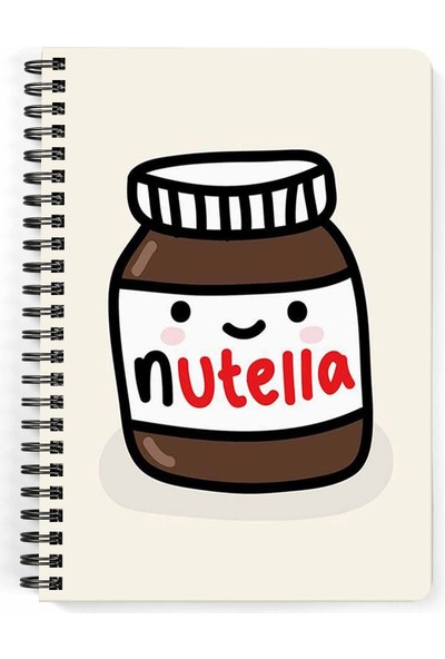 Astak Nutella Baskılı Ahşap Kapaklı Defter 15X20 cm DFT4171 Astak Nutella Baskılı Ahşap Kapaklı Defter 15X20 cm DFT4171
