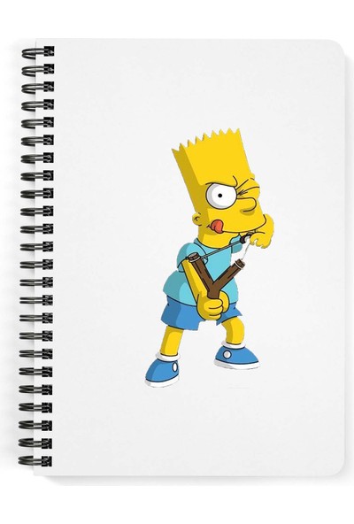 Astak Simpson Baskılı Ahşap Kapaklı Defter 15X20 cm DFT5785 Astak Simpson Baskılı Ahşap Kapaklı Defter 15X20 cm DFT5785