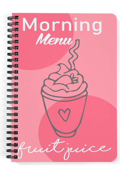 Astak Morning Menu Baskılı Ahşap Kapaklı Defter 15X20 cm DFT667 Astak Morning Menu Baskılı Ahşap Kapaklı Defter 15X20 cm DFT667