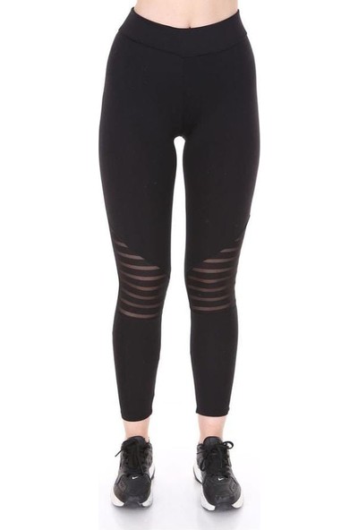 Joven Dizi Büyük Tüllü Yüksek Bel Dalgıç Tayt