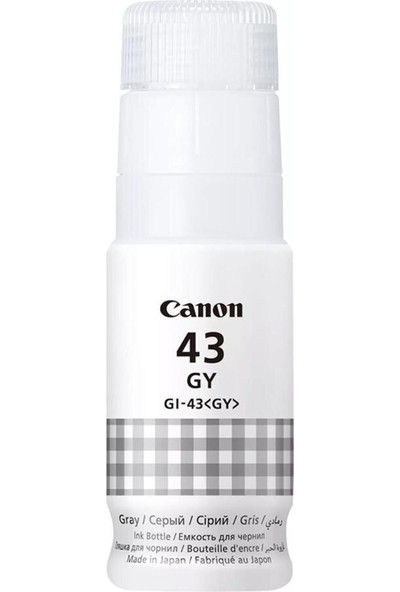 EKS Ticaret Canon Gı-43 Gy Gri Mürekkep