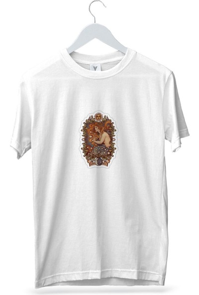 Takivis Deniz Kızı Bisiklet Yaka Kısa Kollu Tişört