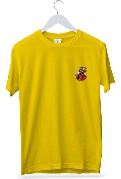 Takivis Azrail Bisiklet Yaka Kısa Kollu Tişört