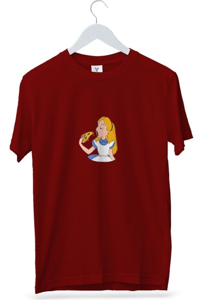 Takivis Çizgi Film Bisiklet Yaka Kısa Kollu Tişört