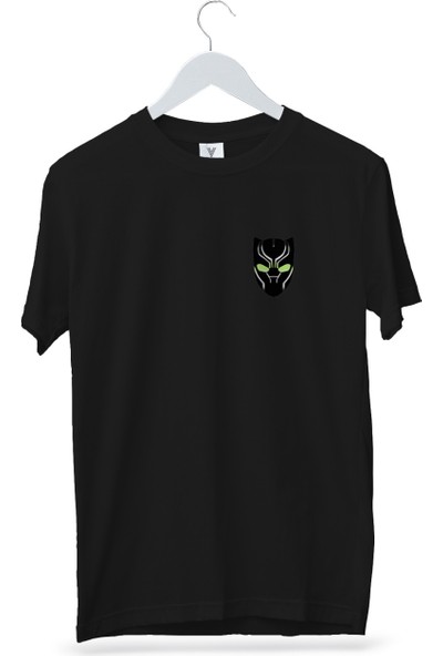 Takivis Black Panther Bisiklet Yaka Kısa Kollu Tişört