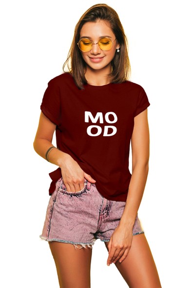 Takivis Mood Kadın Kısa Kollu Tişört