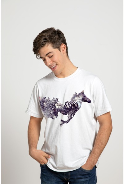 Takivis Zebra Erkek Kısa Kollu Tişört