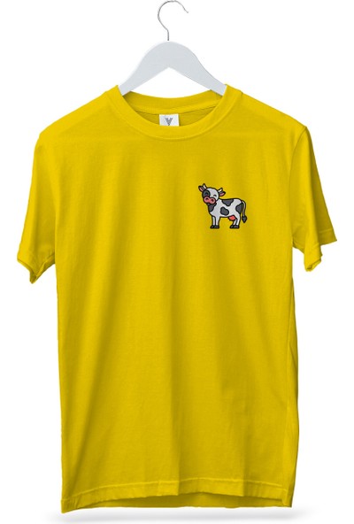 Takivis Inek Bisiklet Yaka Kısa Kollu Tişört