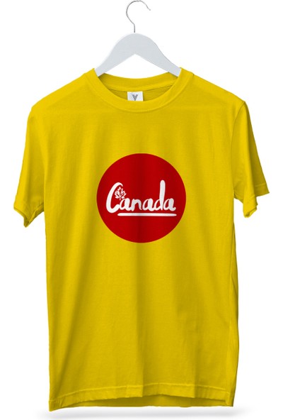 Takivis Canada Kanada Ülke Bisiklet Yaka Kısa Kollu Tişört Takivis Canada Kanada Ülke Bisiklet Yaka Kısa Kollu Tişört
