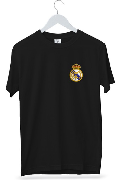 Takivis Real Madrid Futbol Takımı Bisiklet Yaka Kısa Kollu Tişört