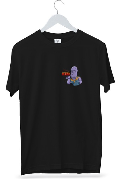 Takivis Marvel Avengers Thanos Bisiklet Yaka Kısa Kollu Tişört