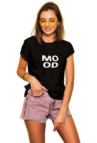 Takivis Mood Kadın Kısa Kollu Tişört