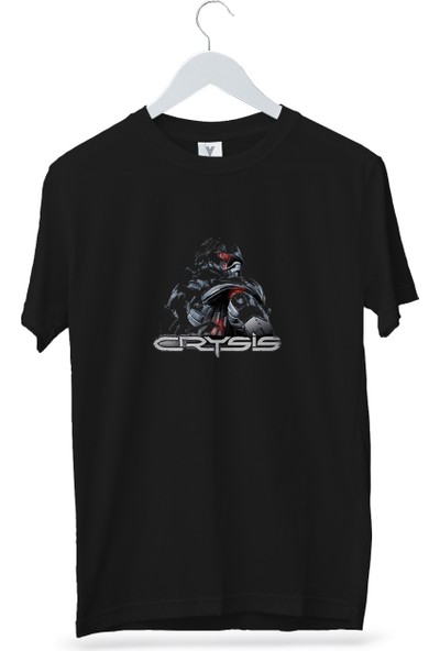 Takivis Crysis Oyun Bisiklet Yaka Kısa Kollu Tişört Takivis Crysis Oyun Bisiklet Yaka Kısa Kollu Tişört
