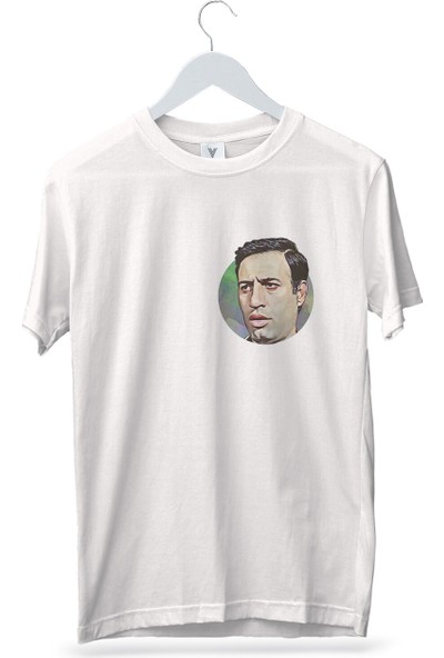 Takivis Kemal Sunal Bisiklet Yaka Kısa Kollu Tişört