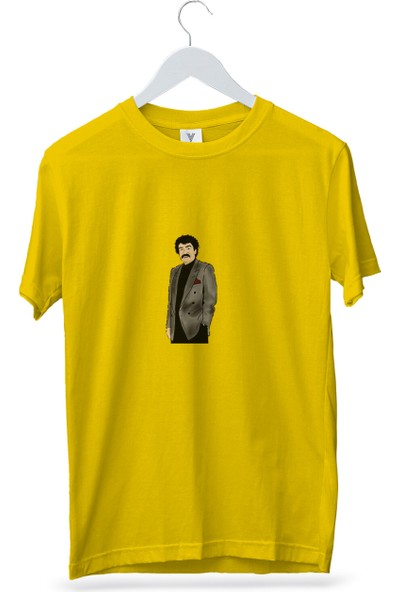 Takivis Müslüm Gürses Bisiklet Yaka Kısa Kollu Tişört Takivis Müslüm Gürses Bisiklet Yaka Kısa Kollu Tişört