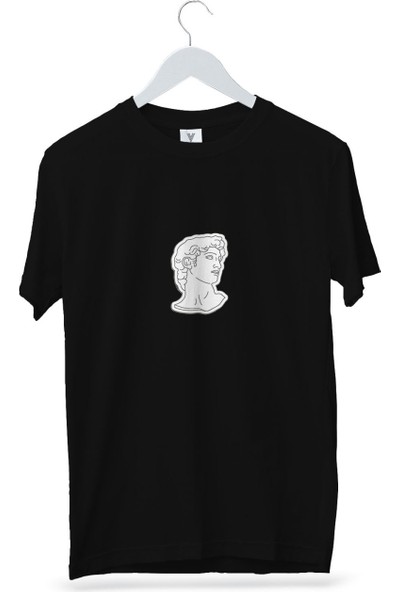 Takivis Heykel Bisiklet Yaka Kısa Kollu Tişört