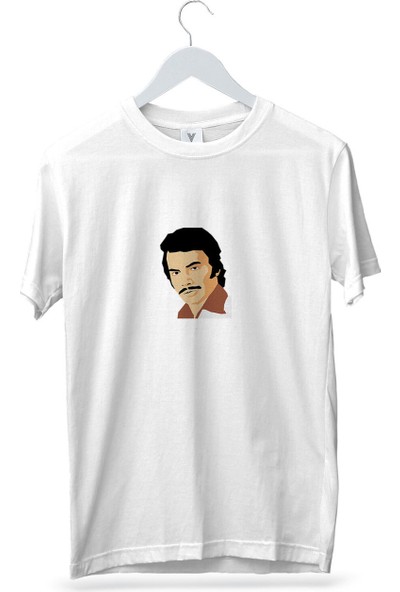 Takivis Orhan Gencebay Bisiklet Yaka Kısa Kollu Tişört