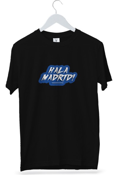 Takivis Real Madrid Hala Madrid Bisiklet Yaka Kısa Kollu Tişört