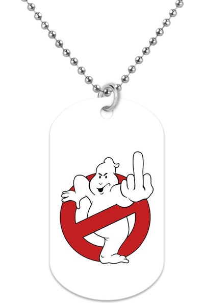 Rowalsi Ghost Giremez Baskılı Gümüş Zincirli Künye/kolye YTKTRD1151 Rowalsi Ghost Giremez Baskılı Gümüş Zincirli Künye/kolye YTKTRD1151