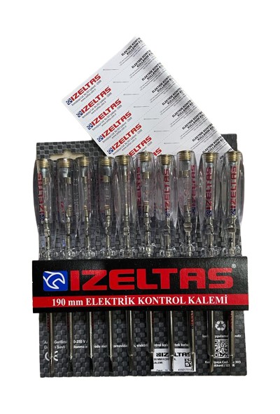 Izeltaş Master Kontrol Kalemi 190MM 10LU Paket Izeltaş Master Kontrol Kalemi 190MM 10LU Paket