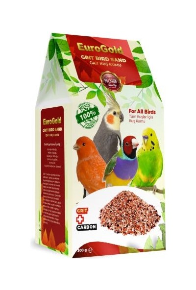 Eurogold Grit Kuş Kumu 300 gr Eurogold Grit Kuş Kumu 300 gr