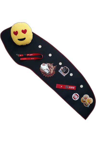 Tusba Market Fiat Albea Palio Nakışlı Siyah Göğüs & Torpido Halısı 2006 ve Sonrası / Oto Emoji Yastık + Aksesuar Tusba Market Fiat Albea Palio Nakışlı Siyah Göğüs & Torpido Halısı 2006 ve Sonrası / Oto Emoji Yastık + Aksesuar