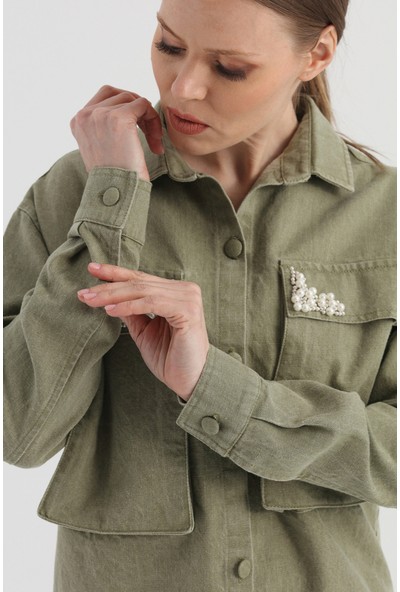 Origami Kot Gömlek Mont