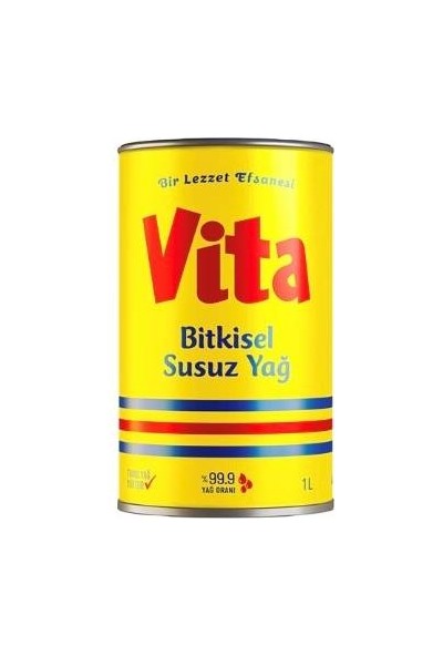 Vita Bitkisel Katı Susuz Margarin 1 Lt Vita Bitkisel Katı Susuz Margarin 1 Lt